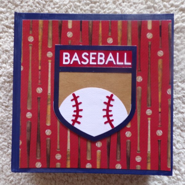 Baseball Scrapbook Album - Etsy