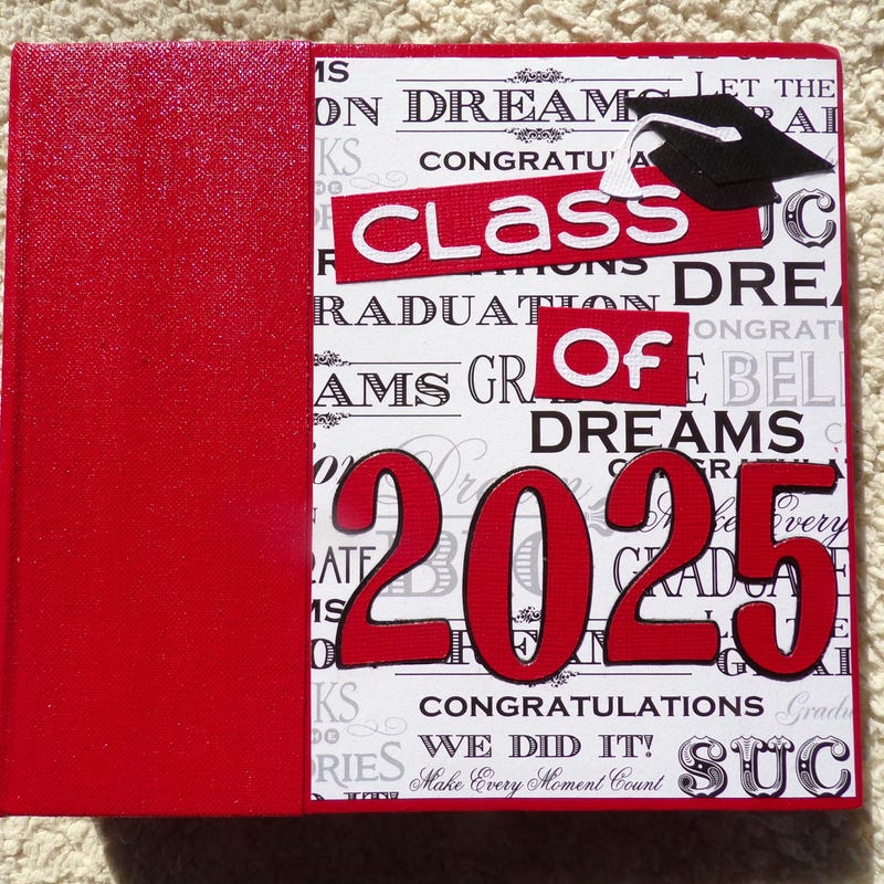 Graduation Scrapbook - Etsy