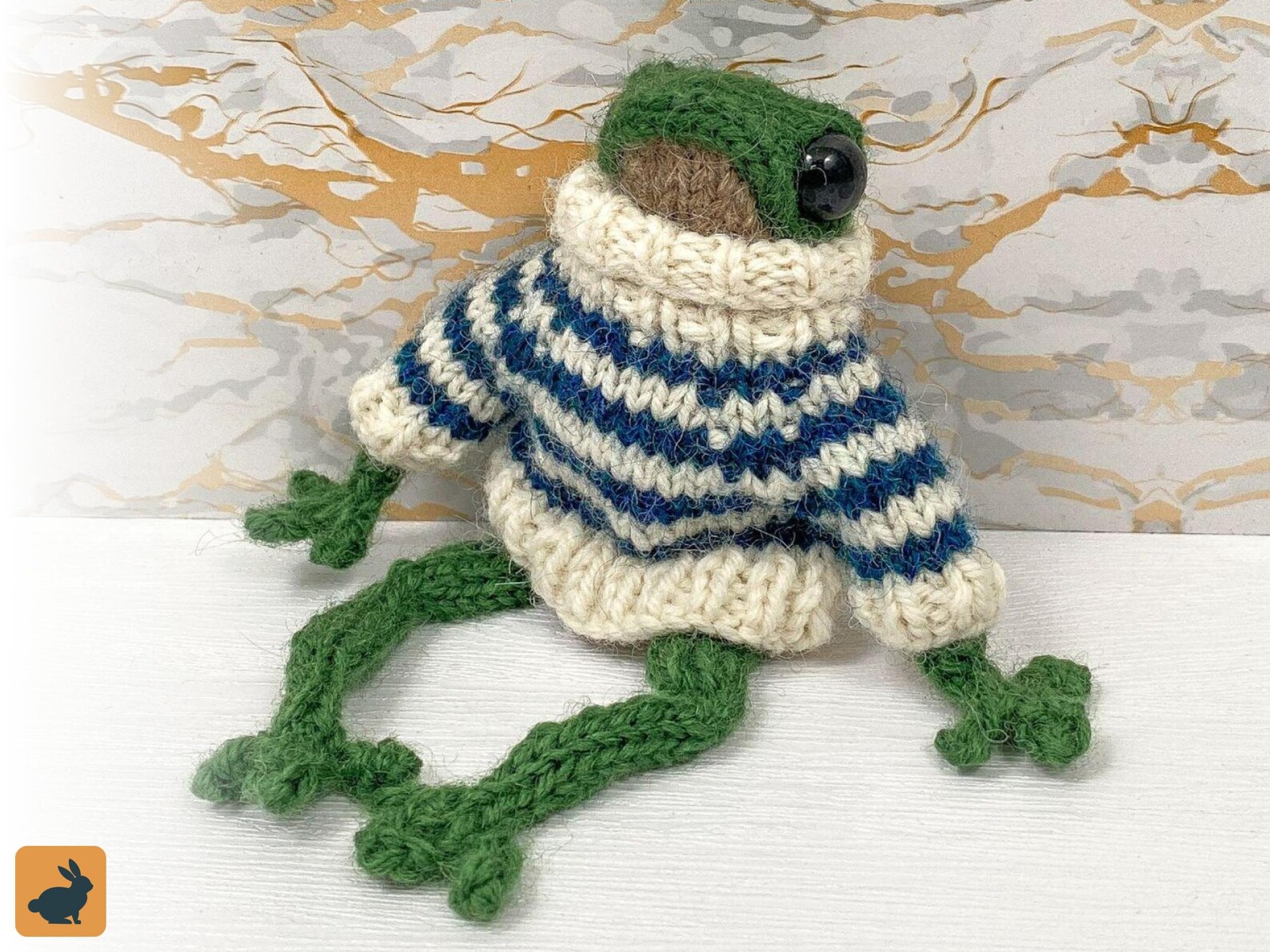 MADE TO ORDER: Tiktok Frog Sweater Amigurumi Handmade Knit - Etsy