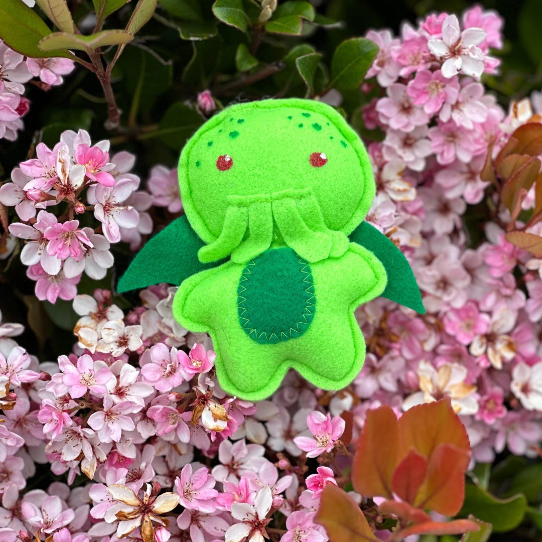 Cthulhu Mini Plush, Chibi Lovecraft Doll, Monster Cryptid - Etsy