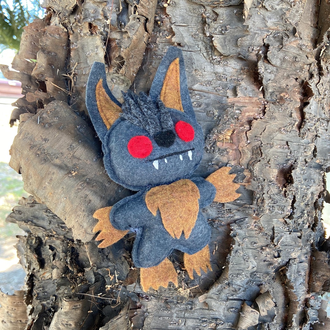 Louisiana Rougarou Loup Garou, Cryptid Plush, Werewolf Stuffed Animal ...