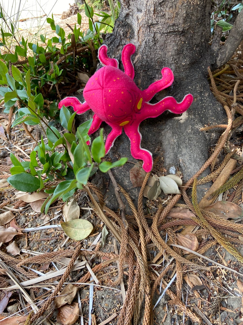 Oklahoma Octopus Cryptid Plush Sea Creature - Etsy