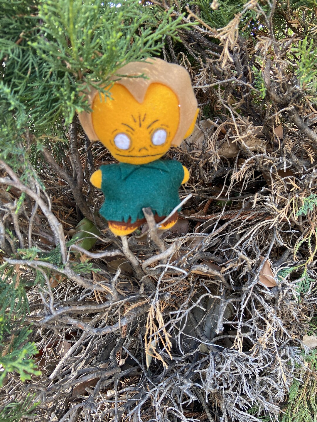 Connecticut Melon Head Cryptid Chibi Doll - Etsy