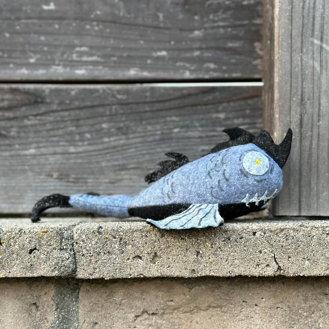 Colorado Slide-rock Bolter, Cryptid Plush, Giant Rock Whale Stuffed ...