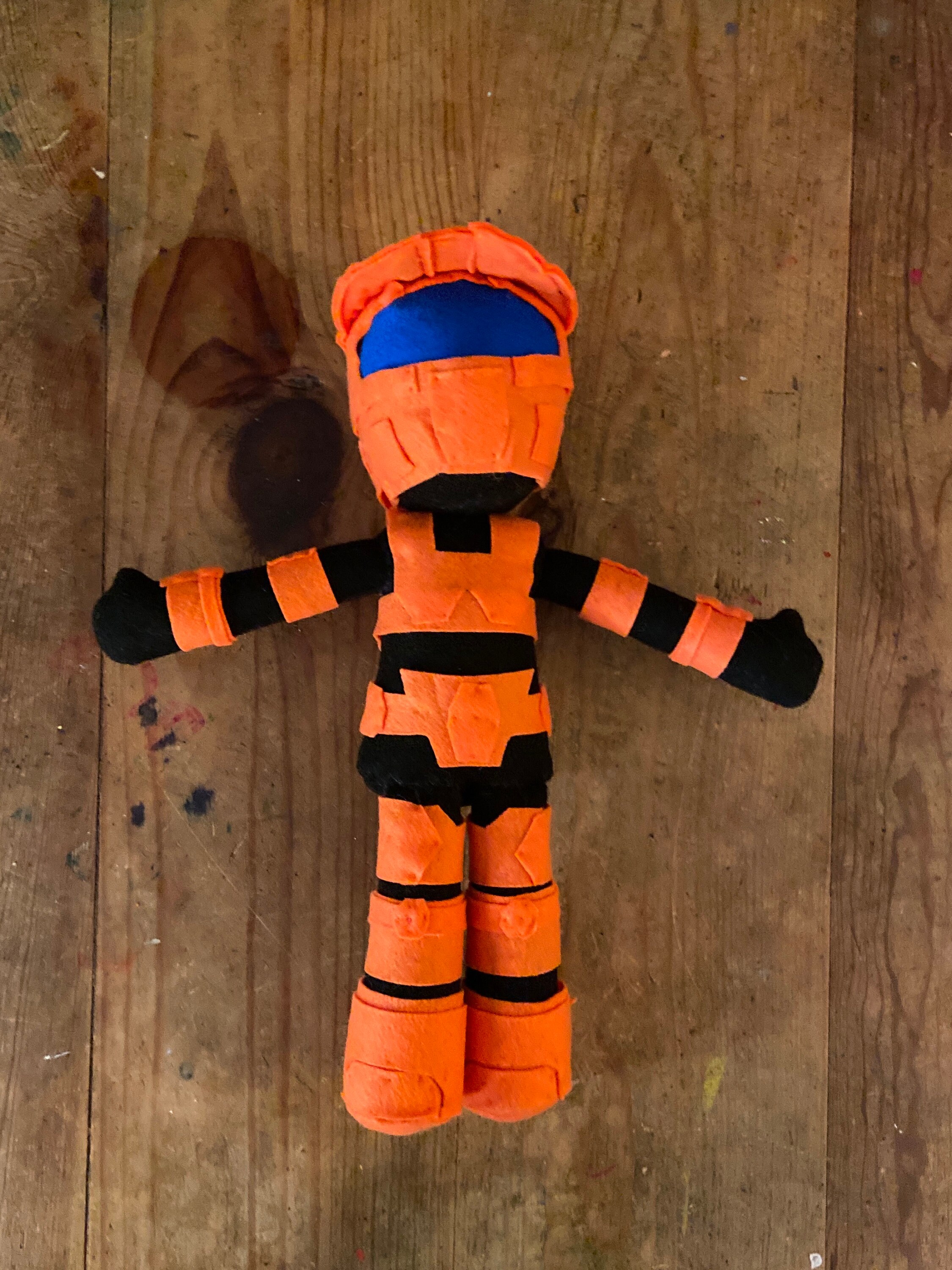 Master Chief doll Halo inspired plush toy Custom Color | Etsy