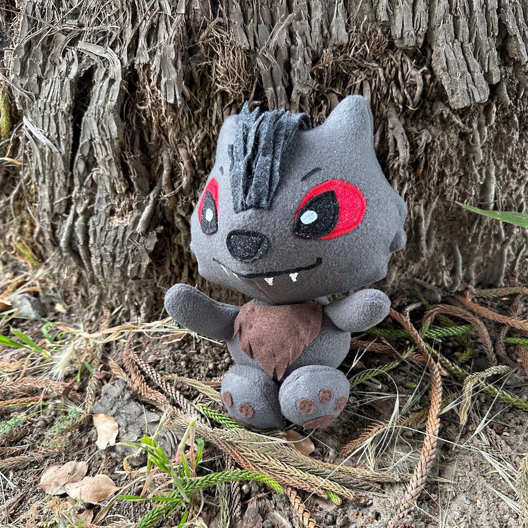 Louisiana Rougarou Loup Garou, Cryptid Plush, Wererwolf Large Stuffed ...