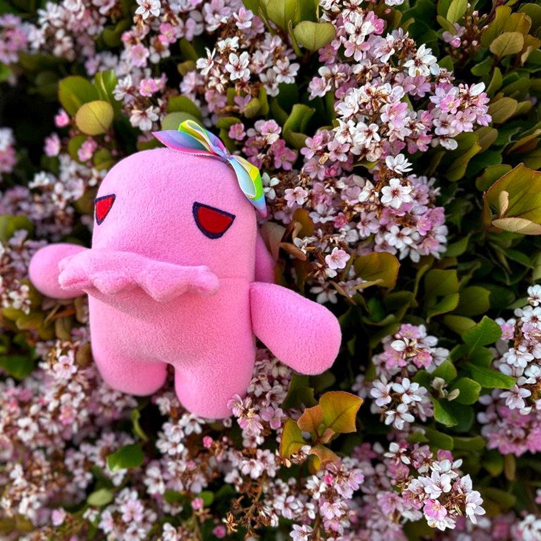 Handmade Pink Cthulhu Plushie - Mythical Creature Softie for Kids and ...