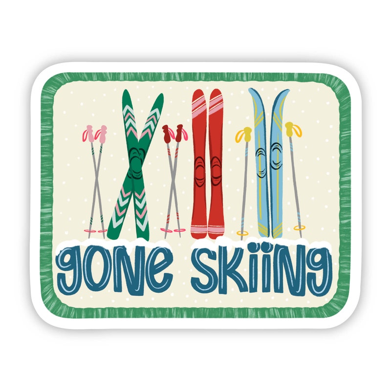 Ski Stickers - Etsy