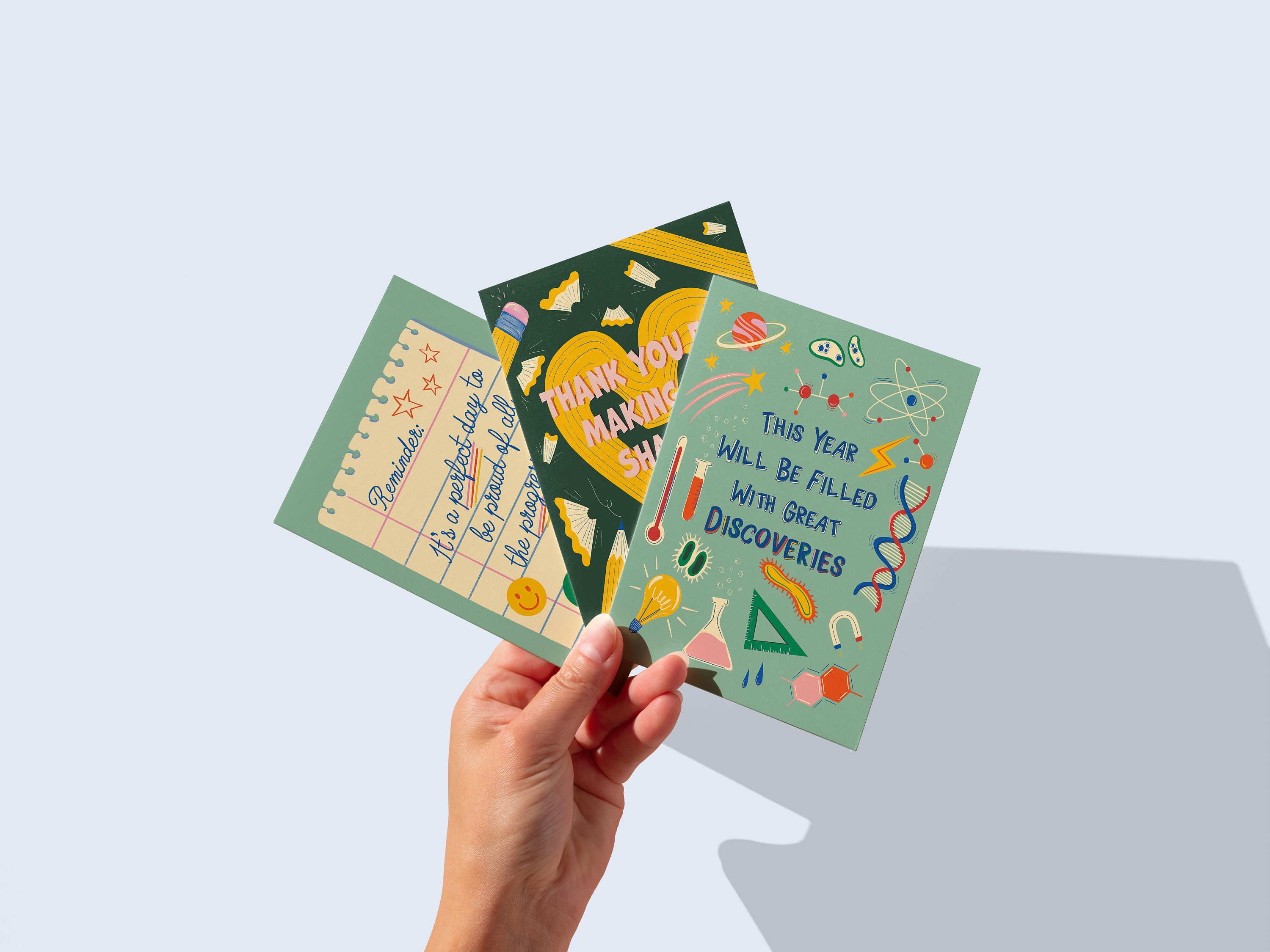 Thank You Teacher Card - 'making Us Sharper' Appreciation Card for ...