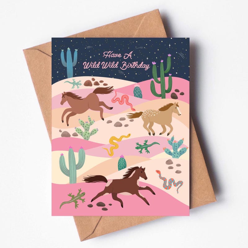 Desert Birthday Cards - Etsy