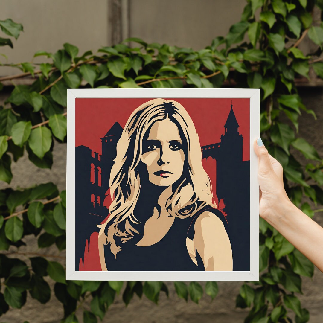 Digital Print of Abstract Buffy the Vampire Slayer BTVS Wall - Etsy