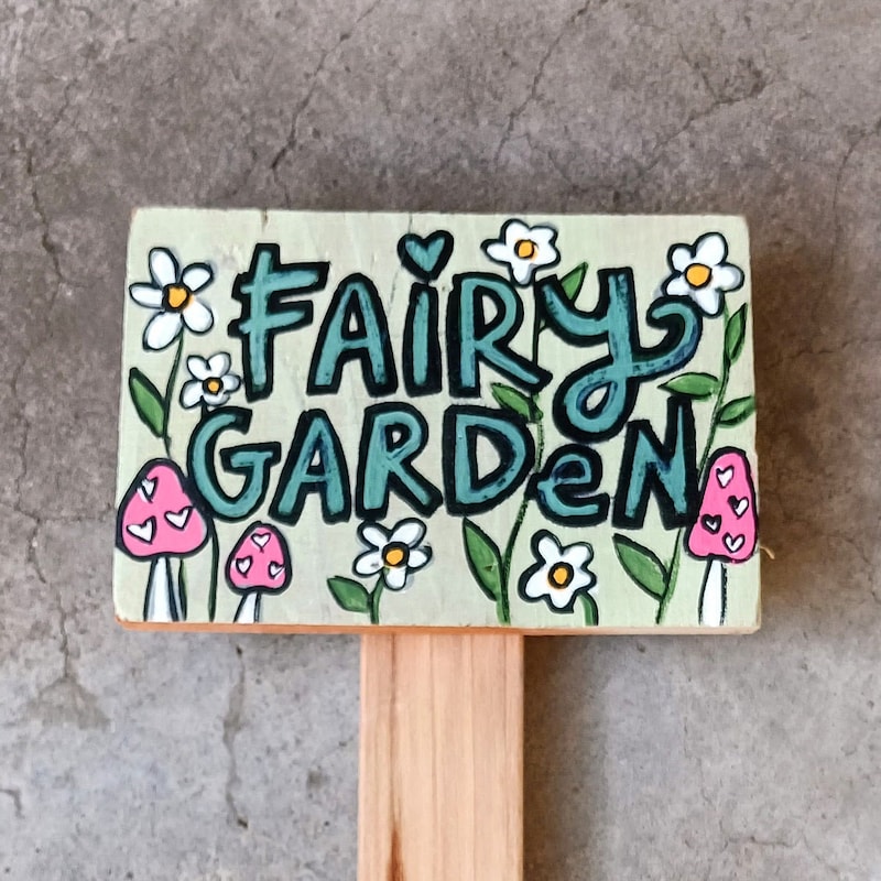 Fairy Garden Signs - Etsy