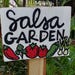 Salsa Garden Marker Set, Garden Markers, Salsa Sign, Gardener Gift ...