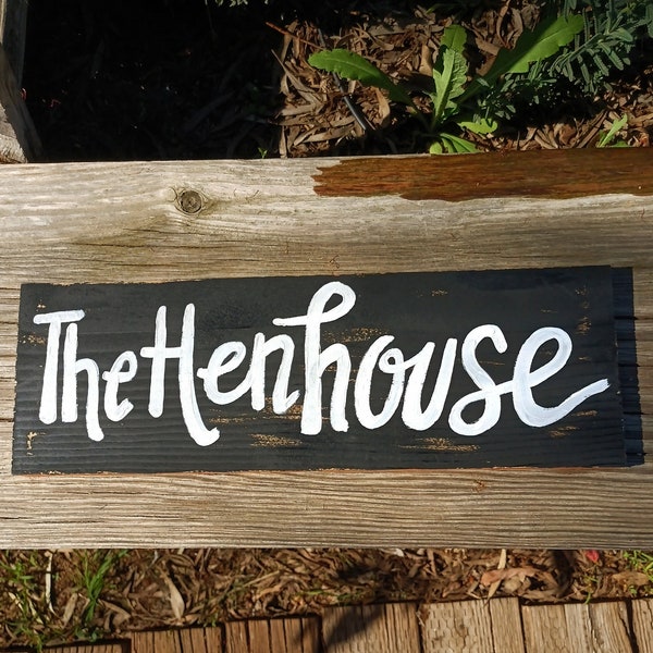 Hen House Sign - Etsy