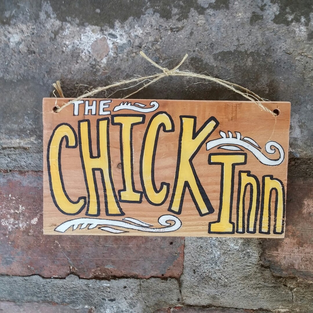 Chick Inn Wood Pallet Sign, Chicken Coop Sign, Pallet Sign - Etsy