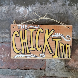 Chick Inn Wood Pallet Sign, Chicken Coop Sign, Pallet Sign - Etsy