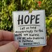 Custom One Little Word Vinyl Sticker Set, Waterproof OLW Stickers - Etsy