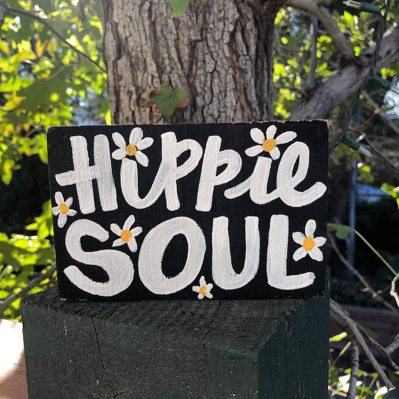 Hippie Sign - Etsy