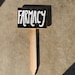 Farmacy Garden Sign Vegetable Stake Gardener Gift Farmer Decor Rustic ...