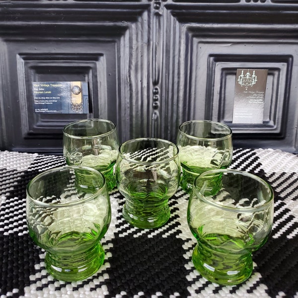 Green Glassware - Etsy