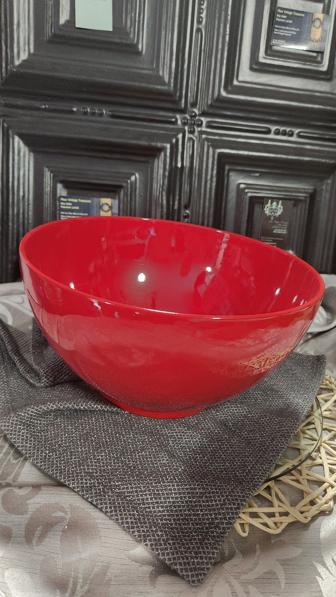 Vintage fun Factory Freestyle Red Cherry by Waechtersbach Germany - Etsy