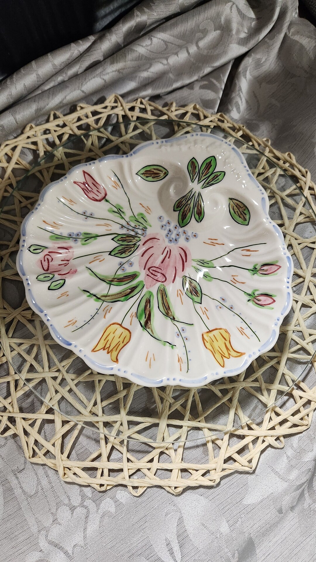 Vintage Blue Ridge China "nove Rose" by Southern Potteries Made in USA ...