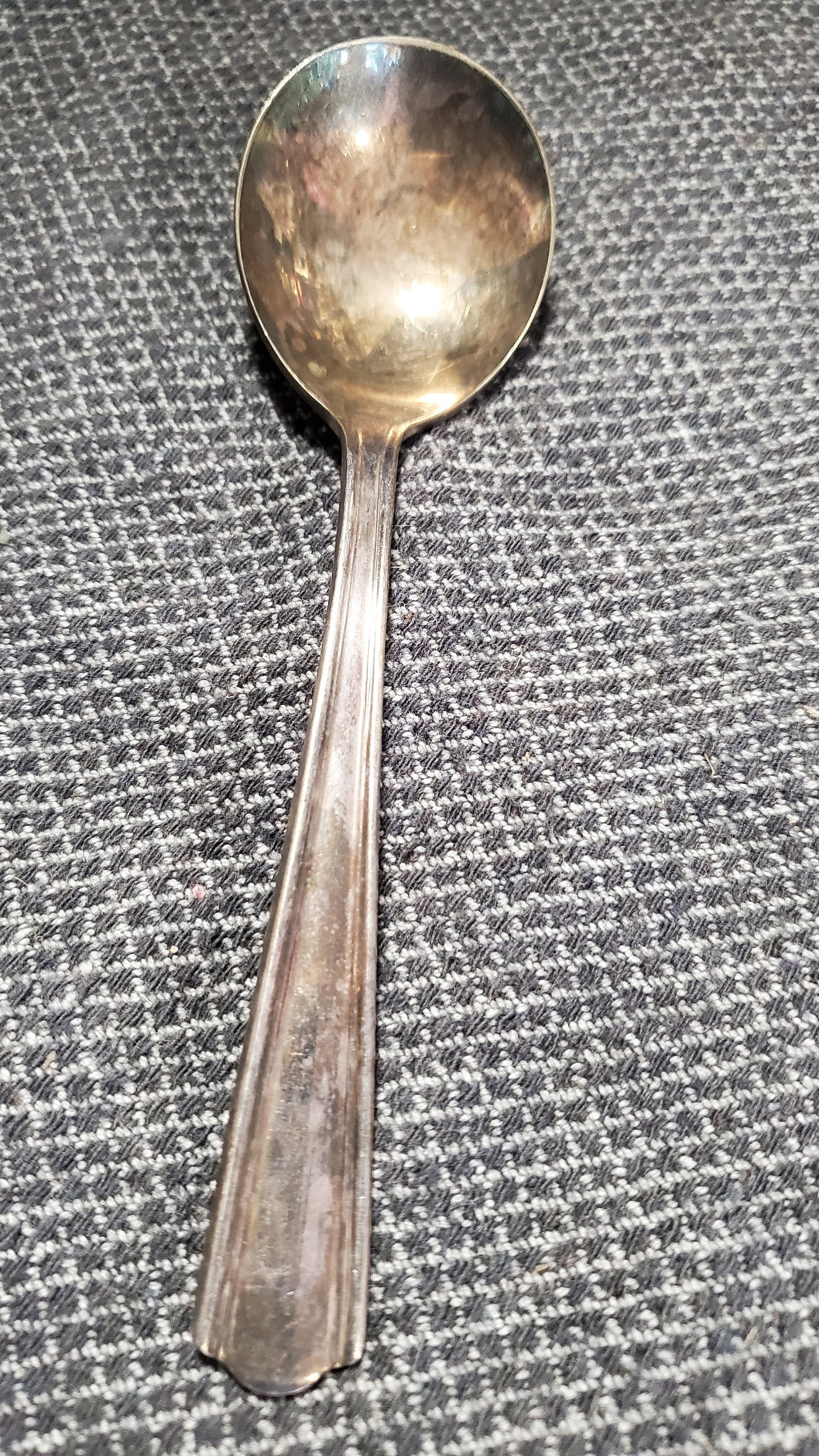 Vintage Tudor Plate Oneida Community Three 8" Tablespoons, Victor S. Co ...