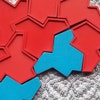 Einstein "one Stone" Tile Set | Hat Tile Set | Aperiodic Tessellating ...