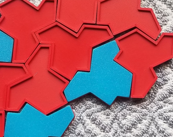 Einstein Tiles Penrose Puzzle 41pcs - Etsy