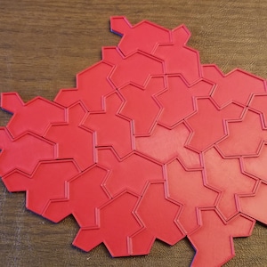 Premium Spectre Tiles - Aperiodic Tiling Monotile: No Reflections - Etsy