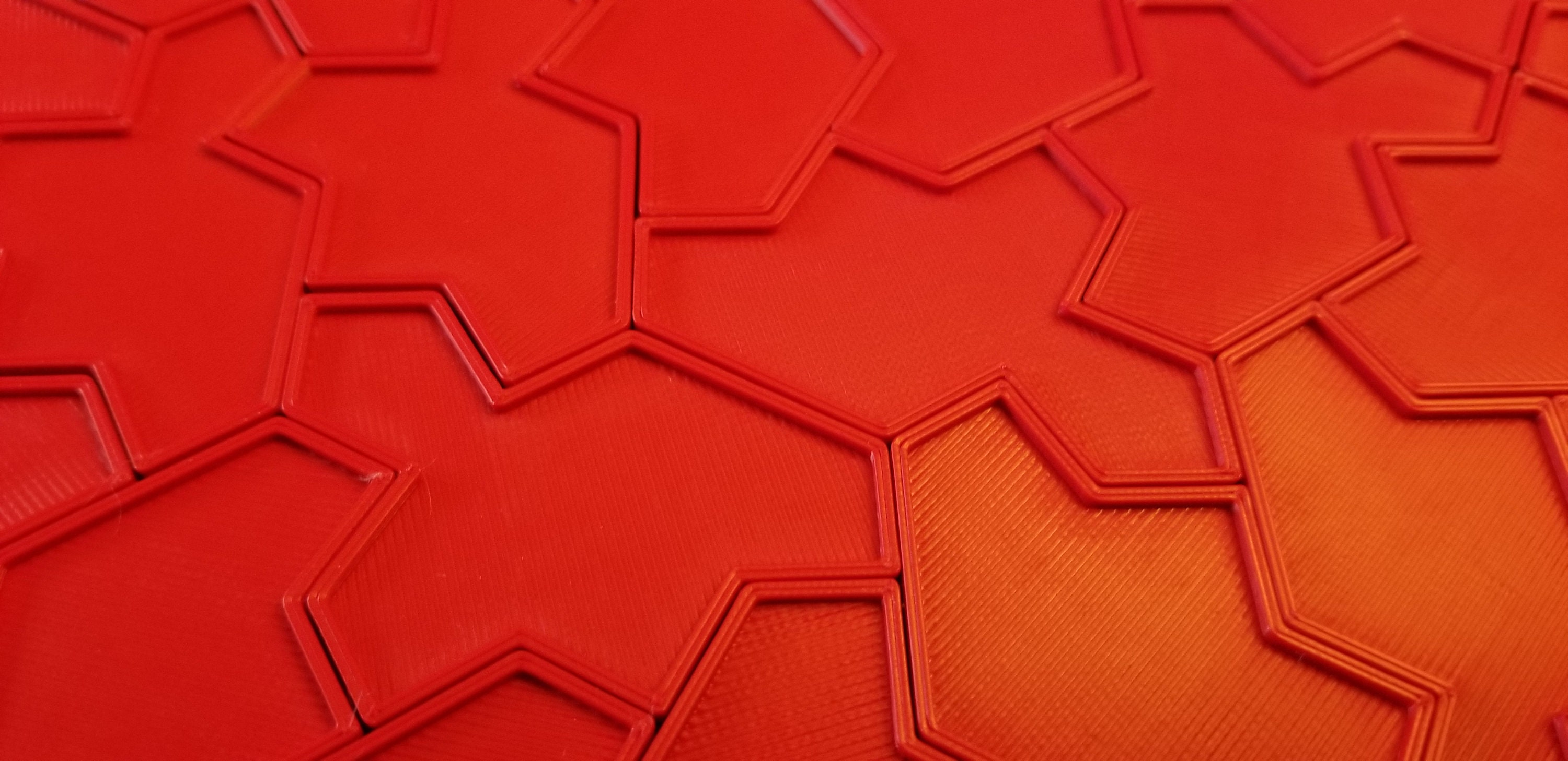 Spectre Tiles New Aperiodic Tiling With No Reflections - Etsy