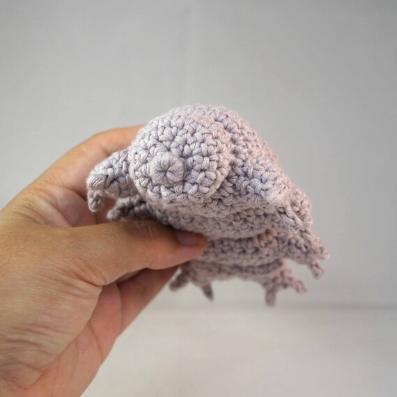 Crocheted Tardigrade Size Medium - Etsy Crocheted Tardigrade Size Medium - Etsy
