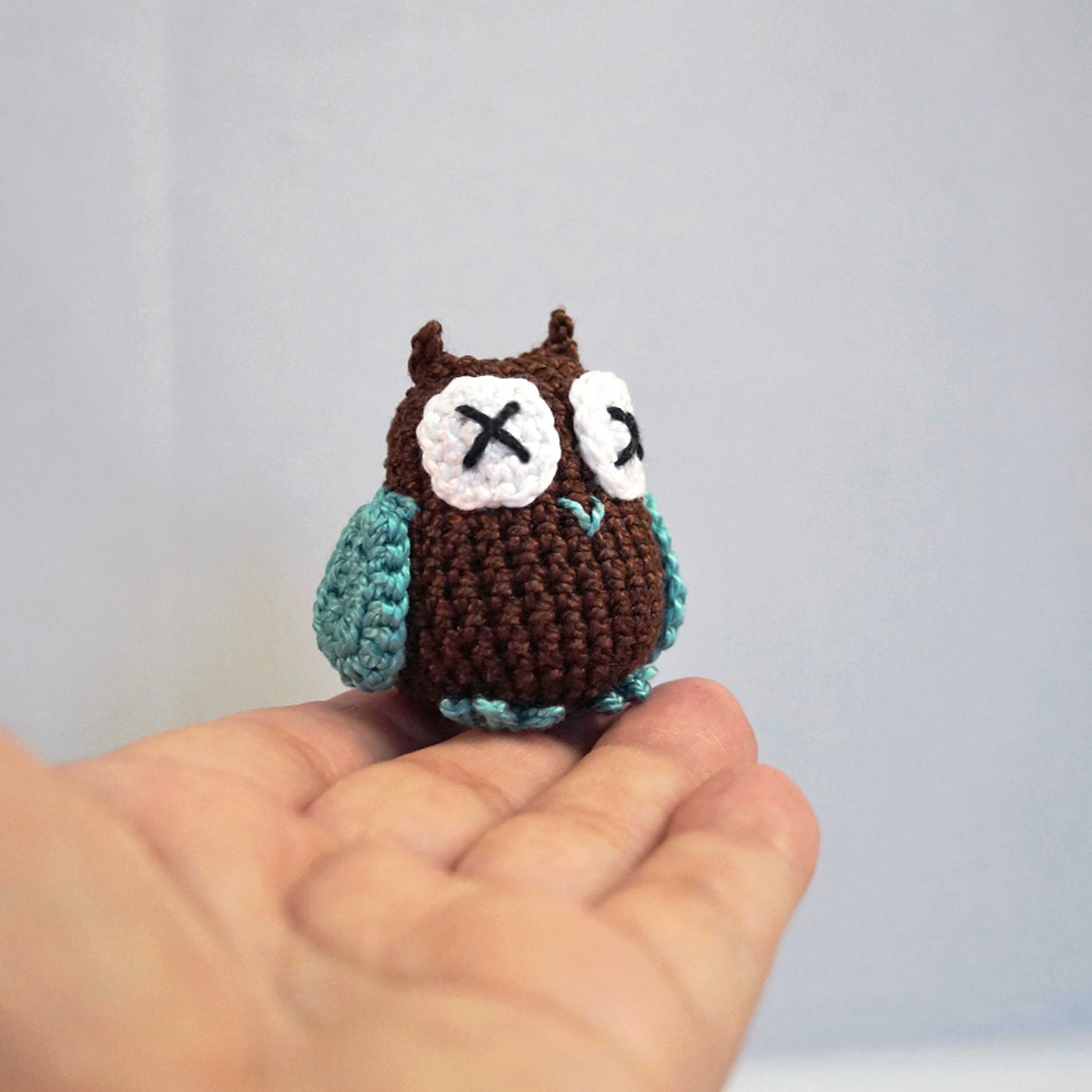 Mini Crocheted Owl | Etsy