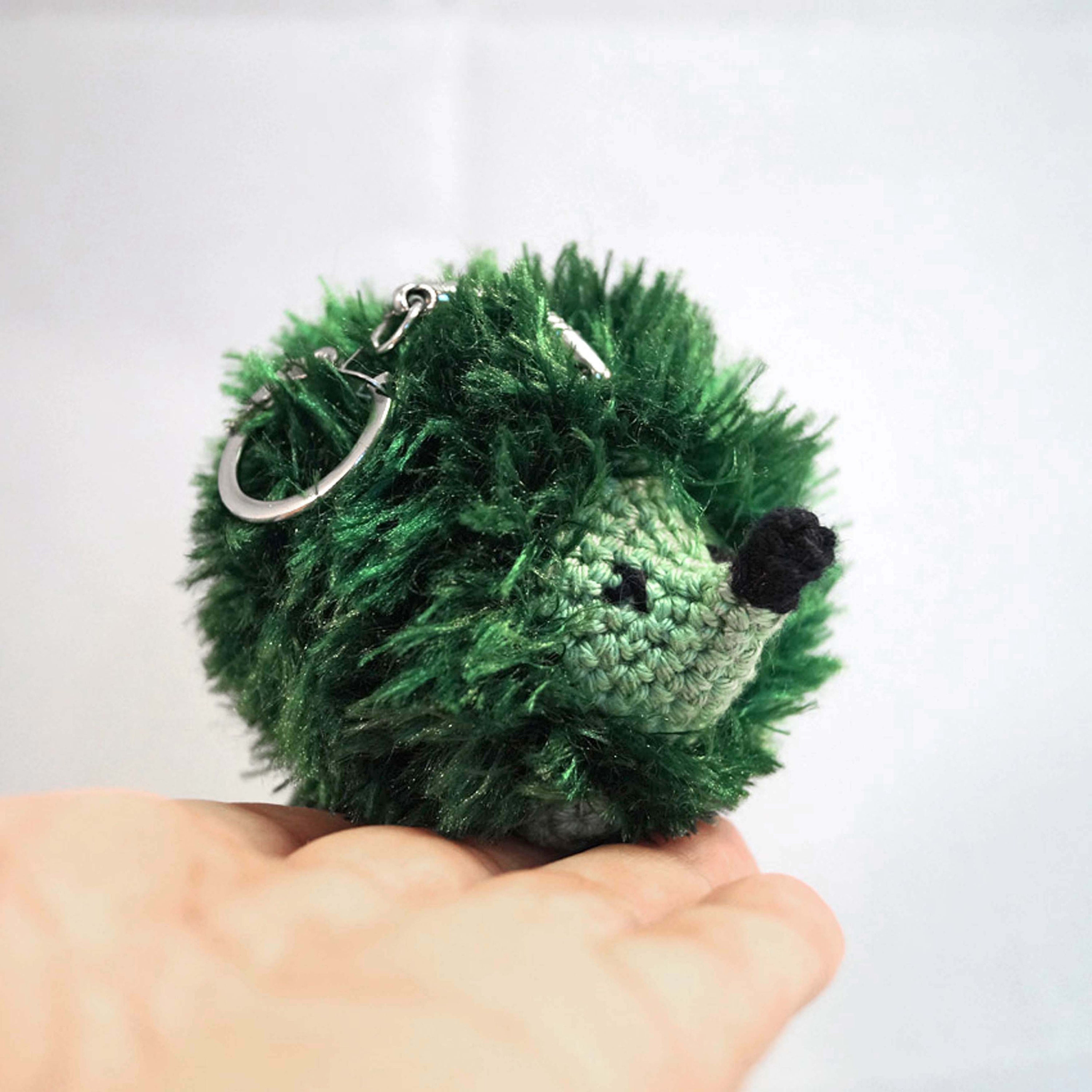 Small Crocheted Hedgehog Keychain/bag Charm/keyring - Etsy Ireland