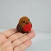 Mini Crocheted Robin - Etsy