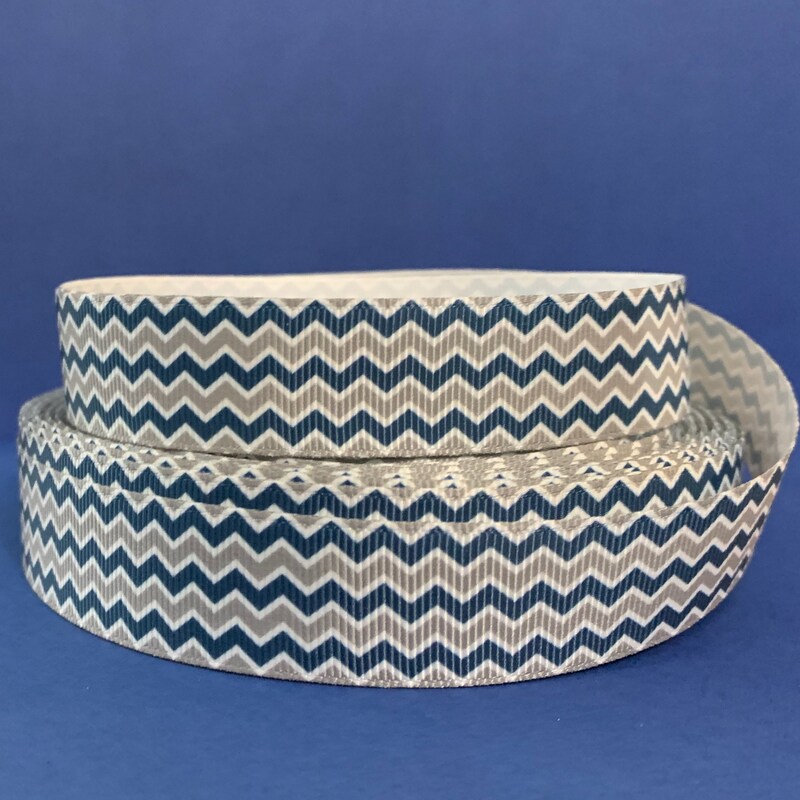 Gray Chevron Ribbon - Etsy