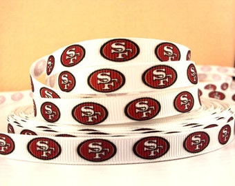 San Francisco 49ers Ribbon | Etsy