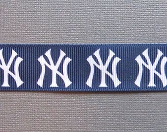 Yankees Grosgrain Ribbon - Etsy