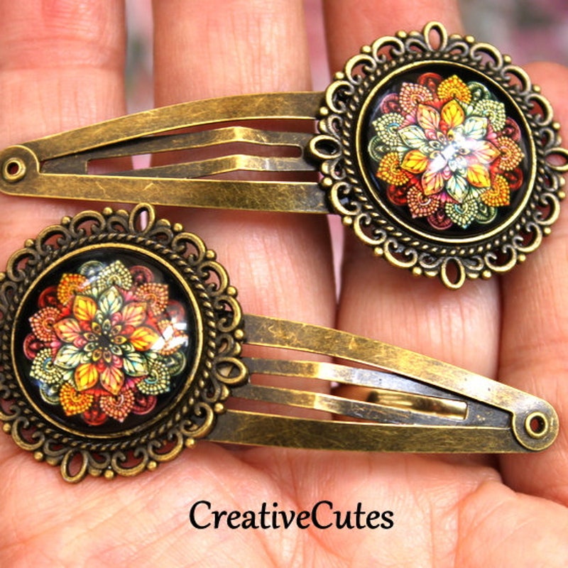 Spring Hair Clips - Etsy