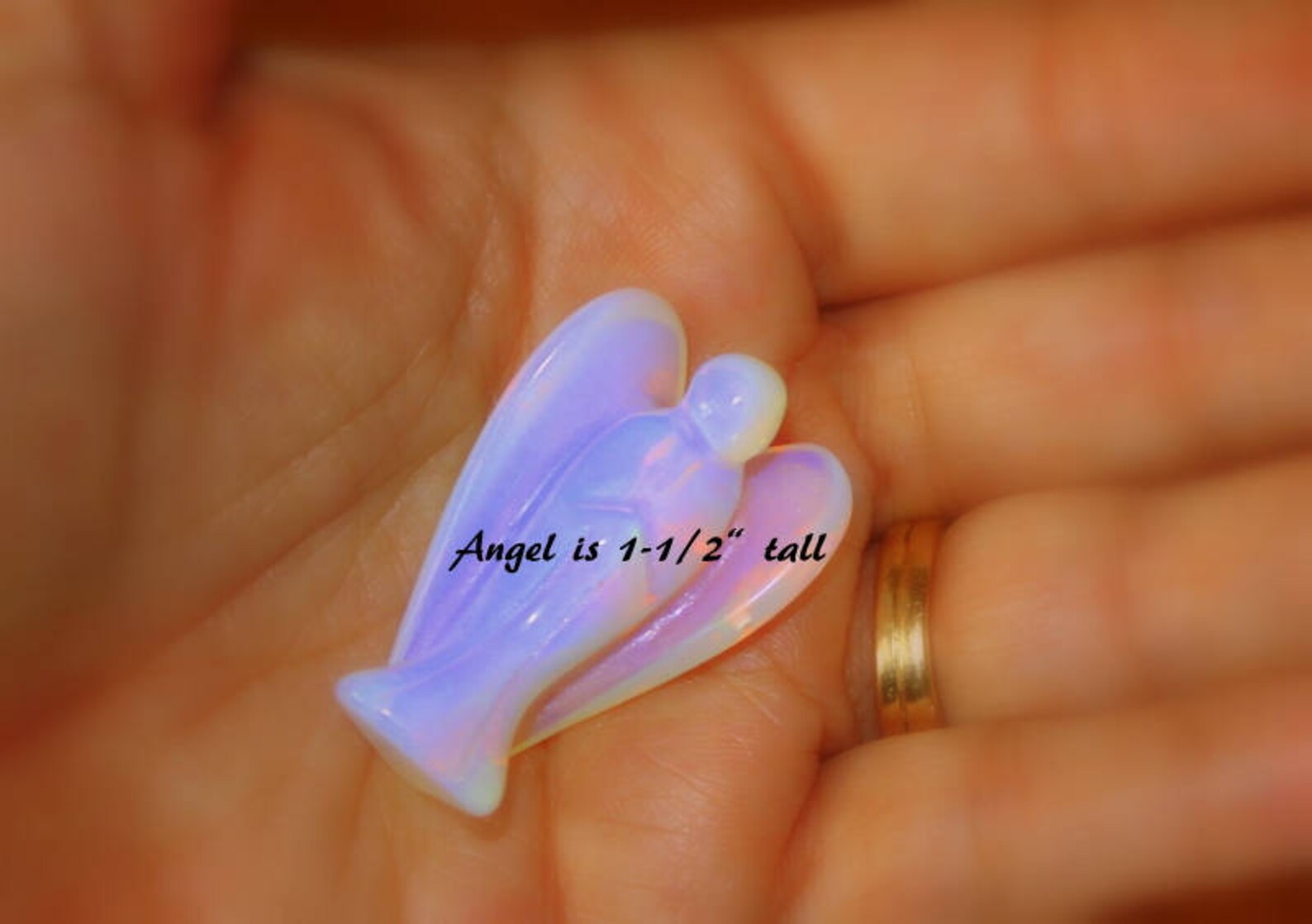 Pocket Angel Opalite Angel Touch Stone Comfort Token - Etsy