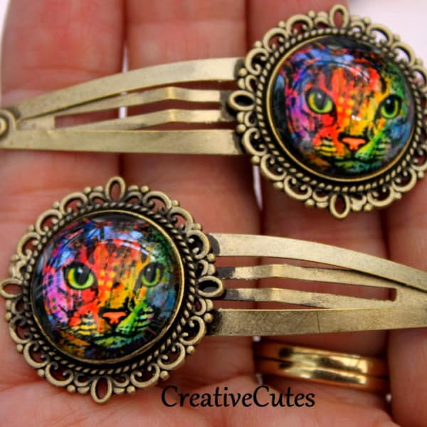 Bohemian Hair Clip - Etsy