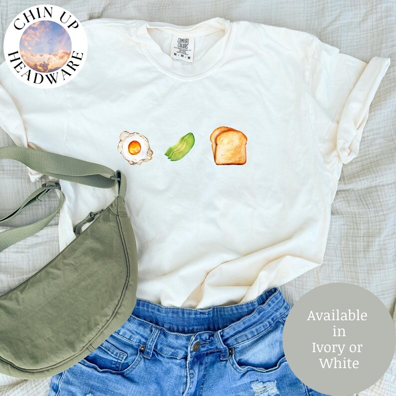 Avocado Toast T-shirt, Foodie Graphic Tee, Brunch Lover Gift, Hipster ...