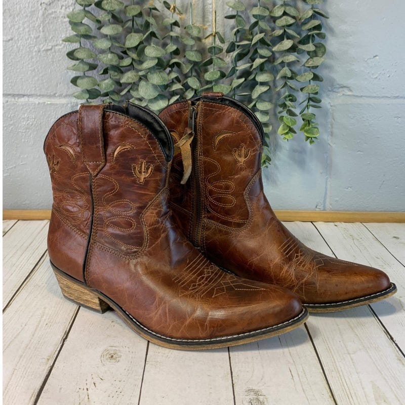 Cowboy Boots Womans Size 9 - Etsy