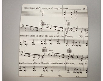 Music Envelopes | Etsy