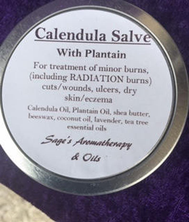 Calendula Salve With Plantain/heat Rash/eczema/ Minor Burns/ - Etsy