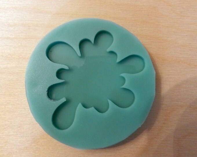Virus Splatter Silhouette Silicone Mold for Resin and Epoxy. Sized for ...