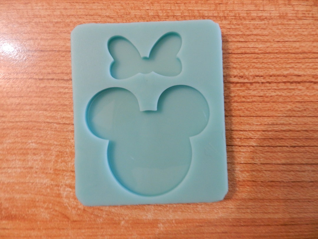 2 or Other Sizes Mouse With Bow Silicone Mold for Resin and Epoxy ...