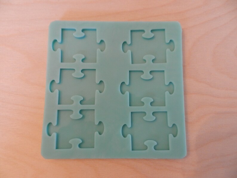 Puzzle Piece Silicone Mold for Resin and Epoxy. Sized for Use - Etsy