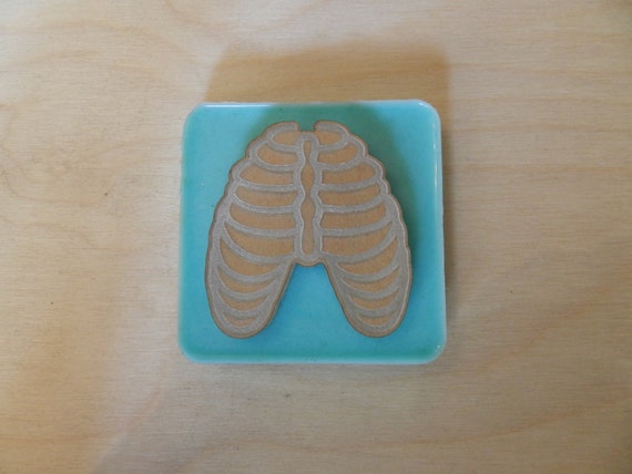 2 Etched Anatomical Ribs Silicone Mold for Resin or - Etsy