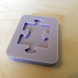 Puzzle Piece Silicone Mold for Resin and Epoxy. Sized for Use - Etsy